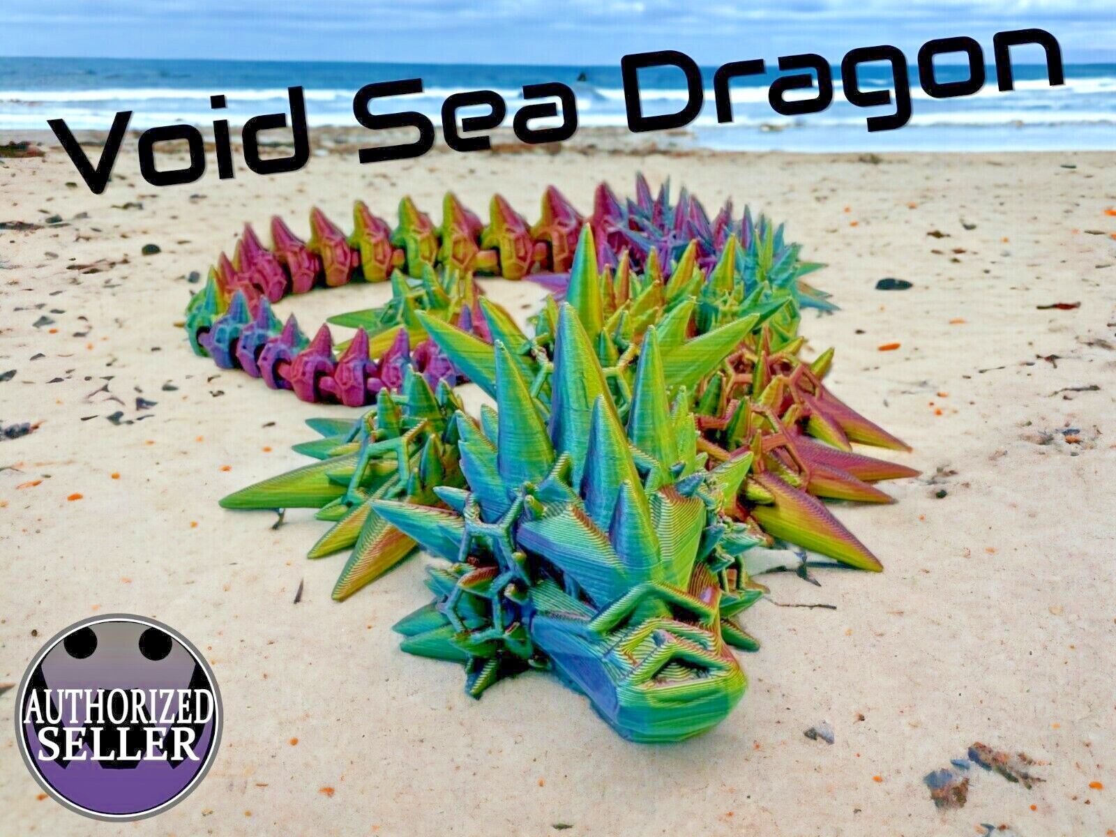 Amazing Void Sea Dragon Cinderwing Official 3D Printed – Tech Fusion ...